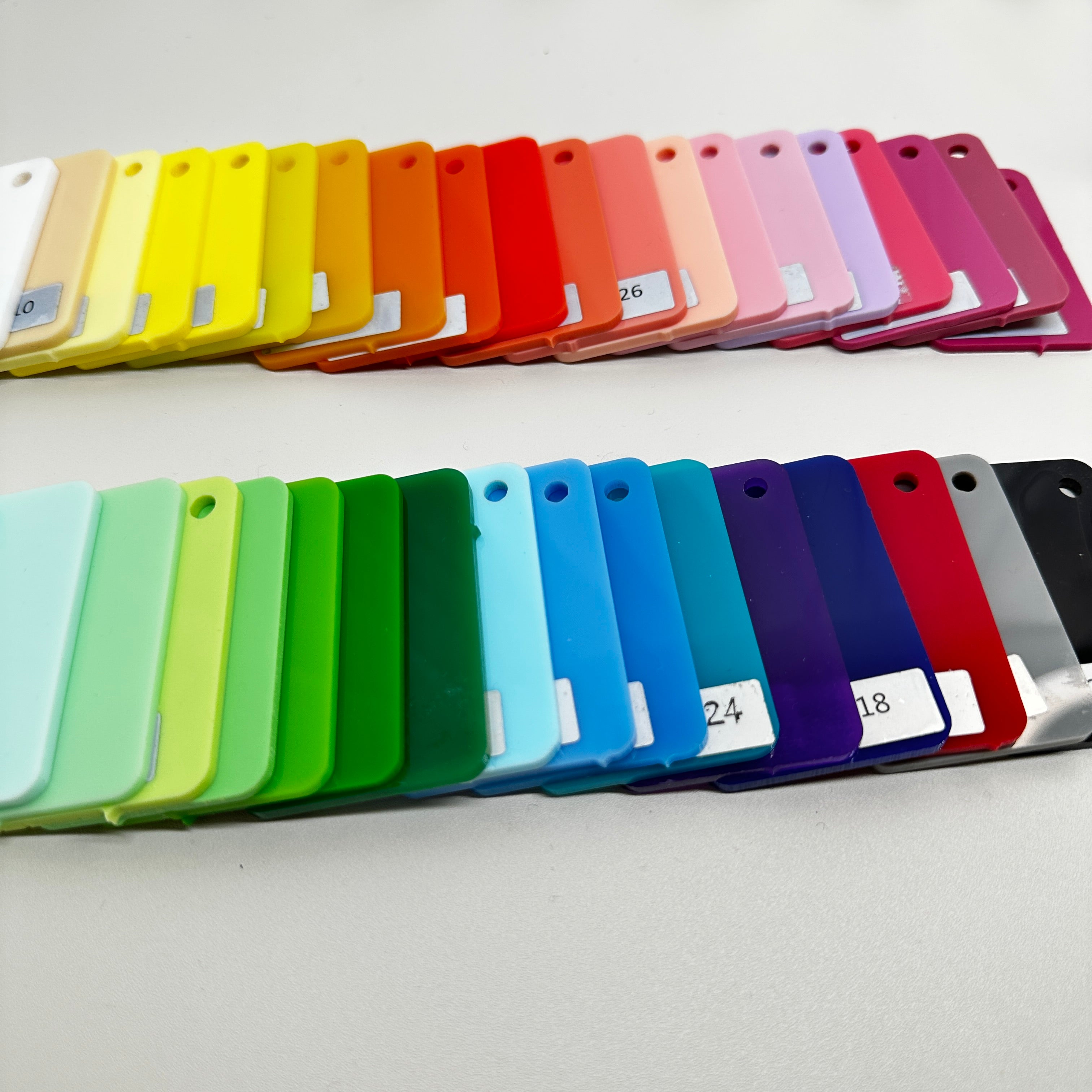 Acrylic Color Chips | MJS Acrylic