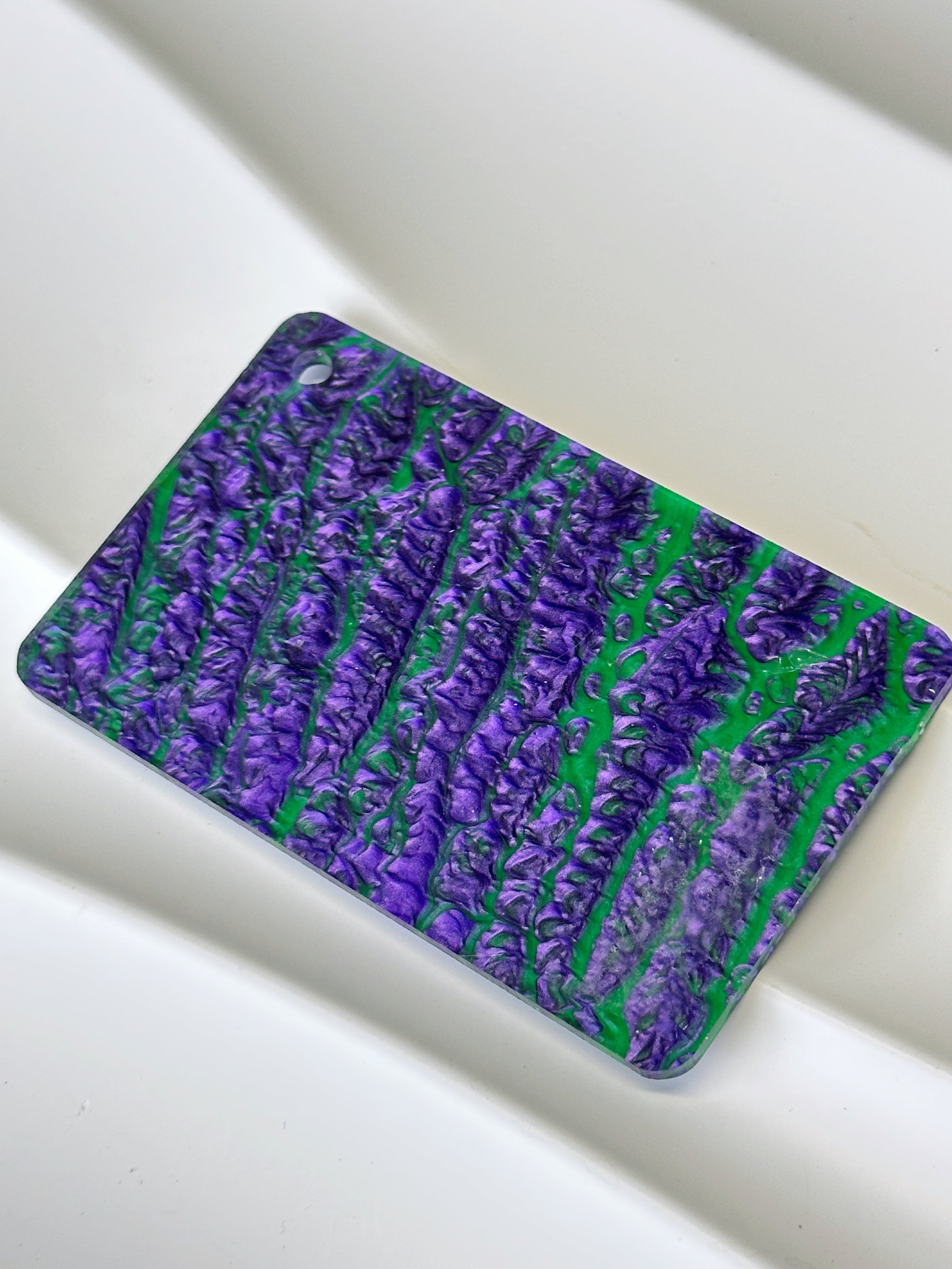 1/8'' The Purple Nerve Fibers Cast Acrylic Sheets | MJS Acrylic